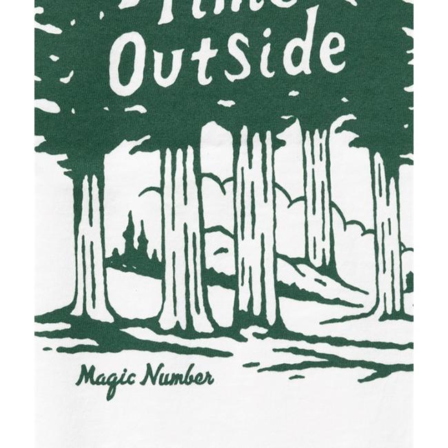 MAGICNUMBER マジックナンバー OUTSIDE T-SHIRT アウトサイドTシャツ 25SS-MN016【 半袖 Tシャツ 綿100％ アウトドア キャンプ 】【メール便・代引不可 ...