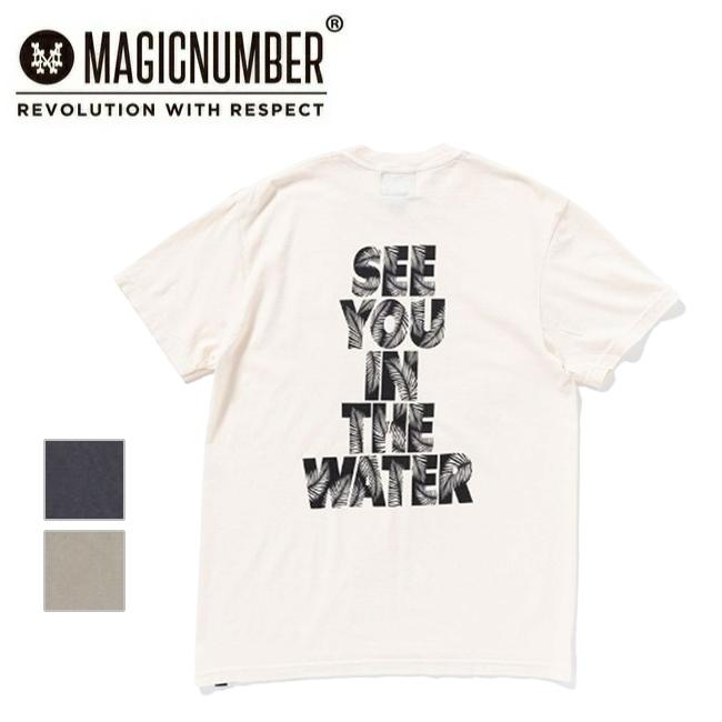 MAGICNUMBER マジックナンバー SEE YOU IN THE WATER LEAF T-SHIRT シーユーインザウォーターリーフTシャツ 25SS-MN019【 半袖 】【メール便 ...