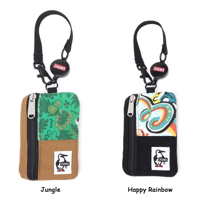 CHUMS チャムス Commuter Pass Case Sweat Nylon コミューターパスケーススウェットナイロン CH60 ...