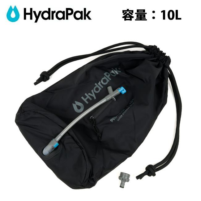 HydraPak ハイドラパック パイオニア 10L ブラック AP002 【ウォーターストレージ/コンパクト/大容量/アウトドア/キャンプ ...