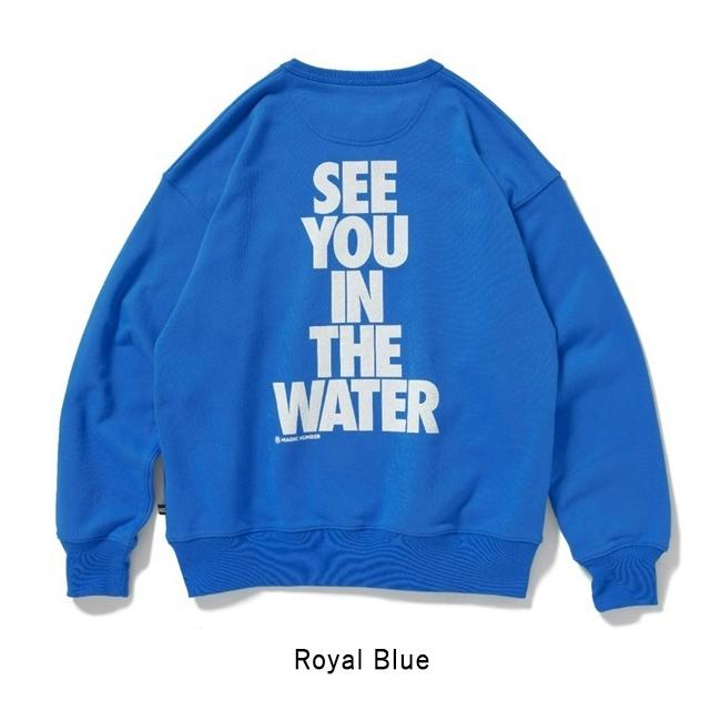 MAGICNUMBER マジックナンバー S.Y.I.T.W CREW SWEAT シーユーインザウォータークルースウェット 24AW-MN017【 長袖 トップス トレーナー アウトドア ...