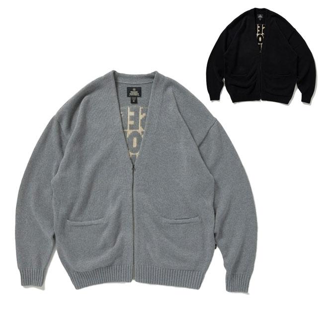MAGICNUMBER マジックナンバー S.Y.I.T.W COTTON CARDIGAN KNIT シーユーインザウォーターコットン ...