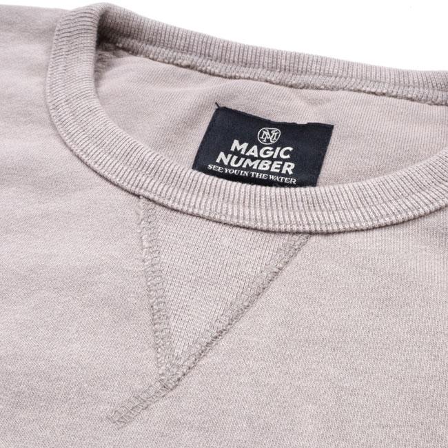 MAGICNUMBER マジックナンバー XV DAMEGE CREW SWEAT XVダメージクルースウェット 24AW-MN010 【 トップス 長袖 プルオーバー ダメージ加工 ...