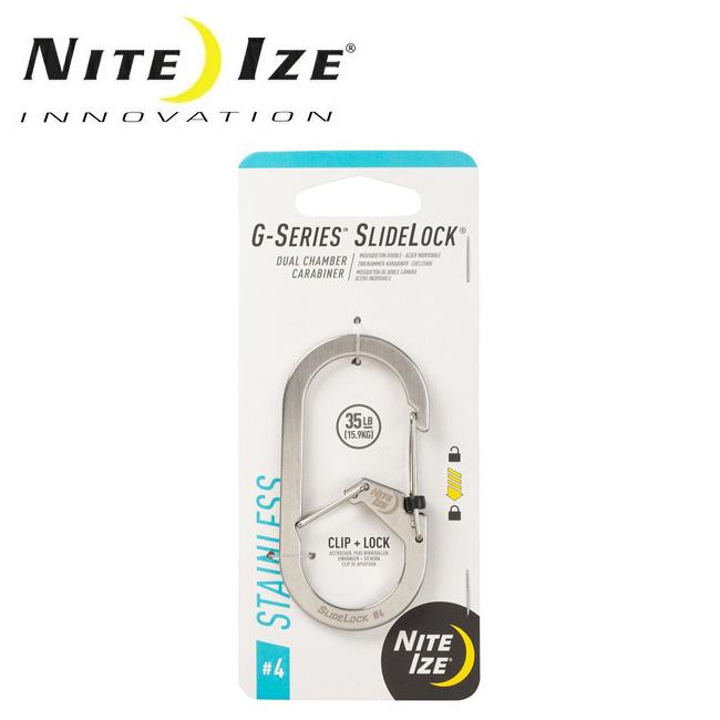 NITE IZE（ナイトアイズ） NITE-IZE Gカラビナースライドロック#4 NI59247 【アウトドア/キーホルダー/雑貨/エスビナー】【メール便・代引不可】 : Highball ...