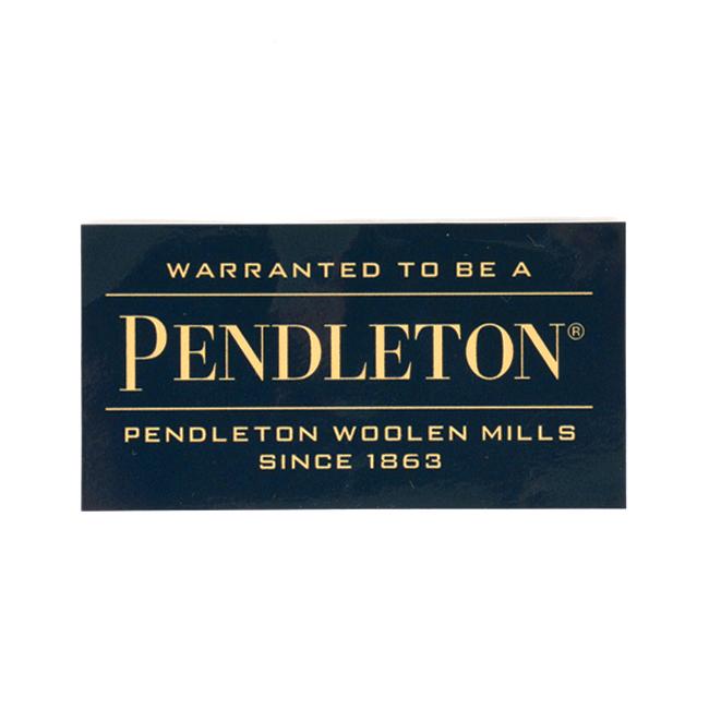 PENDLETON ペンドルトン LOGO STICKER L ロゴステッカーL PDT-000-223034 【シール/キャンプ/アウトドア ...
