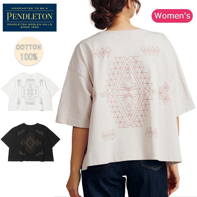 PENDLETON ペンドルトン Back EMB Short Length Tee バックエンブレムショートレングスティー 4275-6108 【Tシャツ/半袖/コットン】【メール便・代引 ...