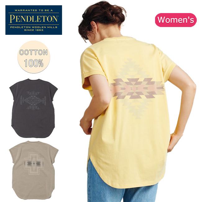 PENDLETON ペンドルトン Pigment Dye No Sleeve Tunic ピグメントダイノースリーブチュニック 4275-6107【Tシャツ/綿100％/レディース】【メール便 ...