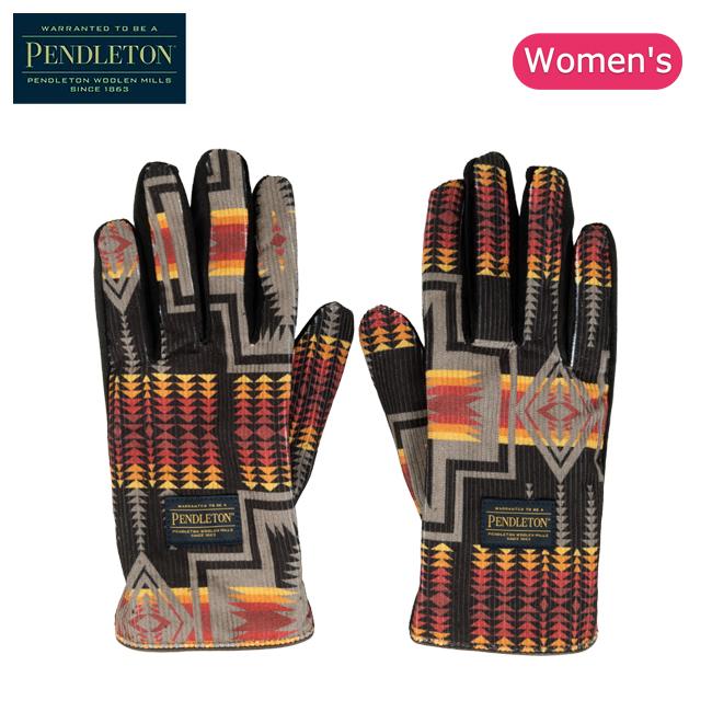 PENDLETON ペンドルトン Corduroy Print Lady's Glove コーデュロイプリントレディースグローブ PDT-000-243004【 防寒 手袋 】【メール便・代引 ...