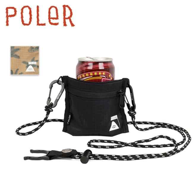 POLeR ポーラー STUFFABLE DRINK POUCH スタッファブルドリンクポーチ 241MCV-04 ショルダー ペットボトル 缶 アウトドア フェス】【メール便・代引不可 ...