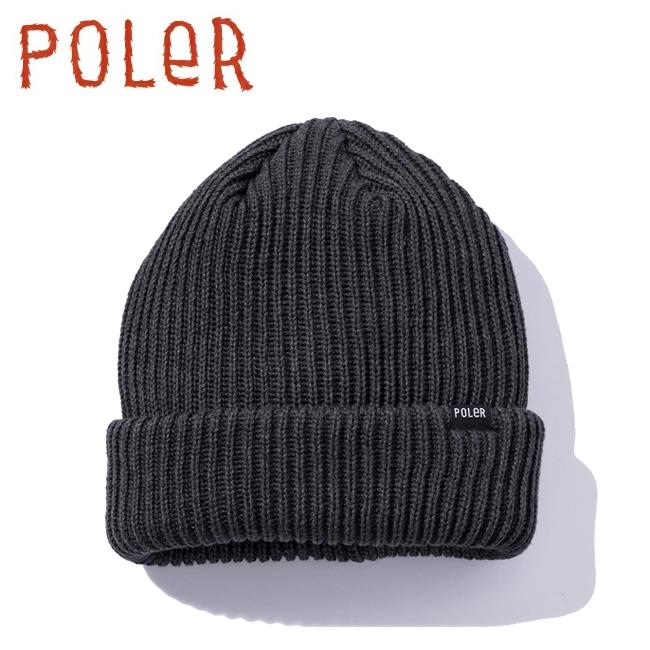 POLeR ポーラー STANDARD BEANIE スタンダードビーニー Black 243MCV0119 【 ニット帽 帽子 アウトドア 】【メール便・代引不可】 : Highball ...