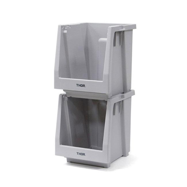 THOR ソー Stacking Shelf Container 20L スタッキングシェルフコンテナー20L 369620 【 箱 収納 ガレージ インテリア アウトドア ...