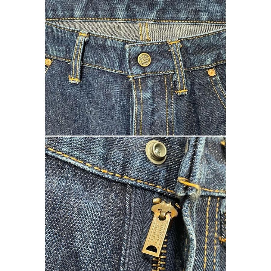 東洋エンター実名復刻 ヘッドライト HEAD LIGHT デニム カウボーイ ジーンズ HD41380 実寸W85L81 [k-0157] : k-0157 : LOAFERS used ...