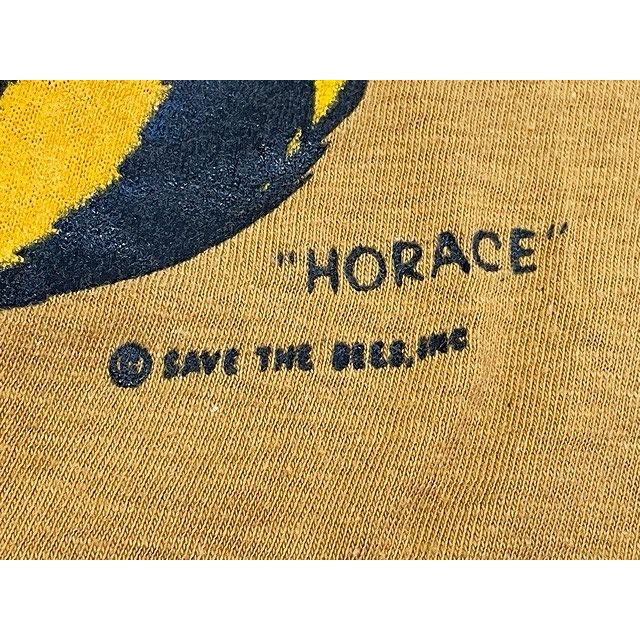 Champion 70’s 米国製 MADE IN USA バータグ チャンピオン Tシャツ ミツバチ SAVE THE BEES マスタード M [l-0742] : LOAFERS ...