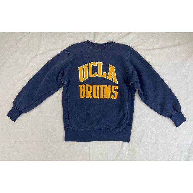 90’s MADE IN USA 米国製 MVP PRO WEAVE プロウィーブ スウェット リバースウィーブタイプ UCLA BRUINS ネイビー M [l-0839] :l-0839 ...