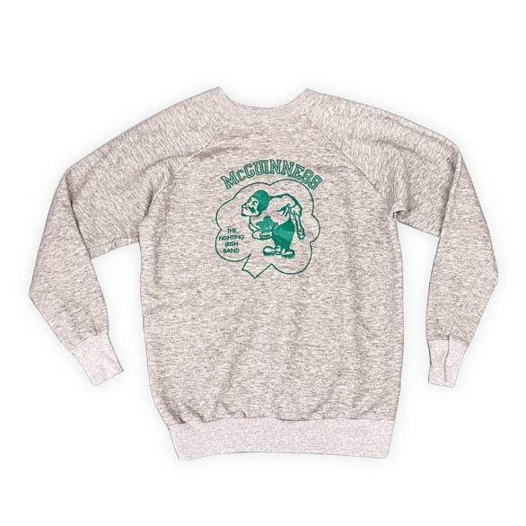 VINTAGE 90's 米国製 PANNILL パニール RN13776 スウェット McGUINNESS アイリッシュ ラグラン 霜降りグレー XL [la-1204] : LOAFERS ...