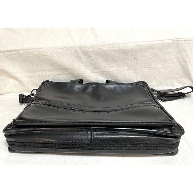 Porter 吉田カバン ポーター 刻印 ビジネスバッグ 2way ショルダー ブリーフケース 本革 レザー ブラック マチ拡張 B4 [t 0110] Loafers Used