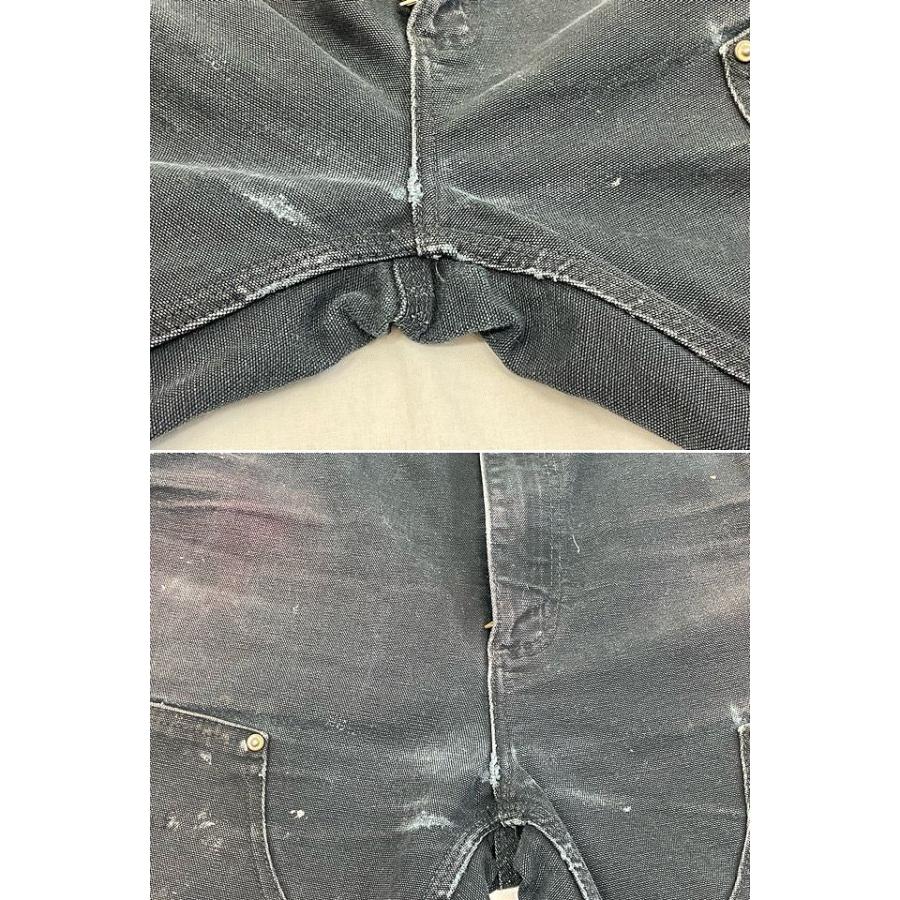 Carhartt 90's 米国製 MADE IN USA カーハート ペインターパンツ ダブルニー ペンキ フェード 黒 ブラック サイズ32x32 [ta-0929] : LOAFERS ...