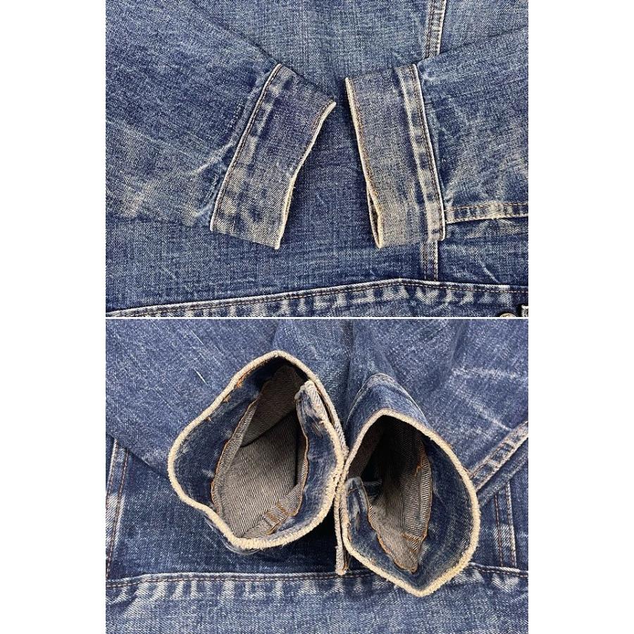 Levi's 70's 米国製 リーバイス LEVI'S ビンテージ デニムジャケット 70505-0217 色落ち良 布ケアタグ 表記48 ...