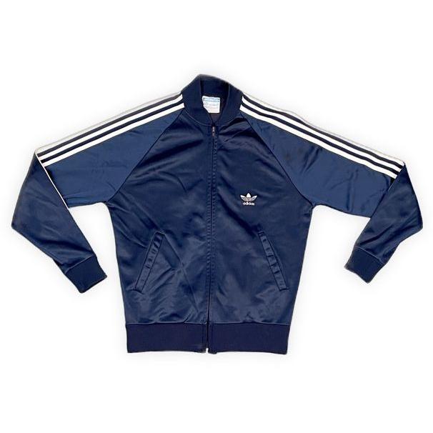 Old adidas 80's 米国製 ビンテージ アディダス ATP KEYROLAN ジャージ スーパースタートラックトップ ネイビー/ホワイト S [ta-1340] : LOAFERS ...