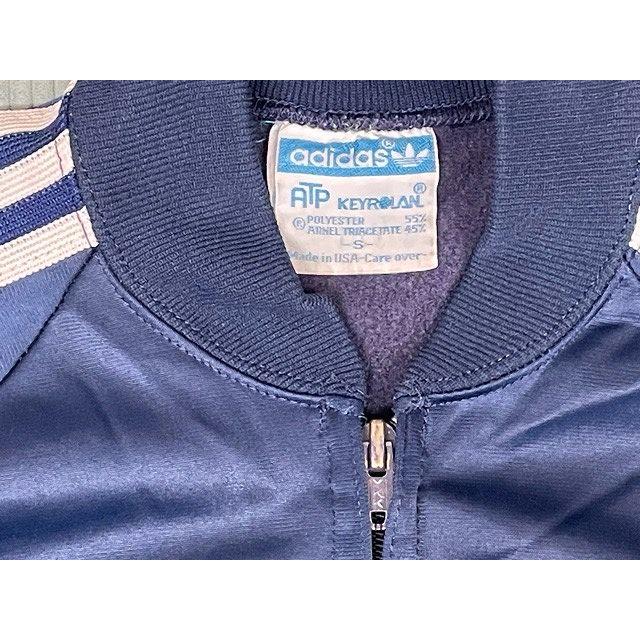 Old adidas 80's 米国製 ビンテージ アディダス ATP KEYROLAN ジャージ スーパースタートラックトップ ネイビー/ホワイト S [ta-1340] : LOAFERS ...
