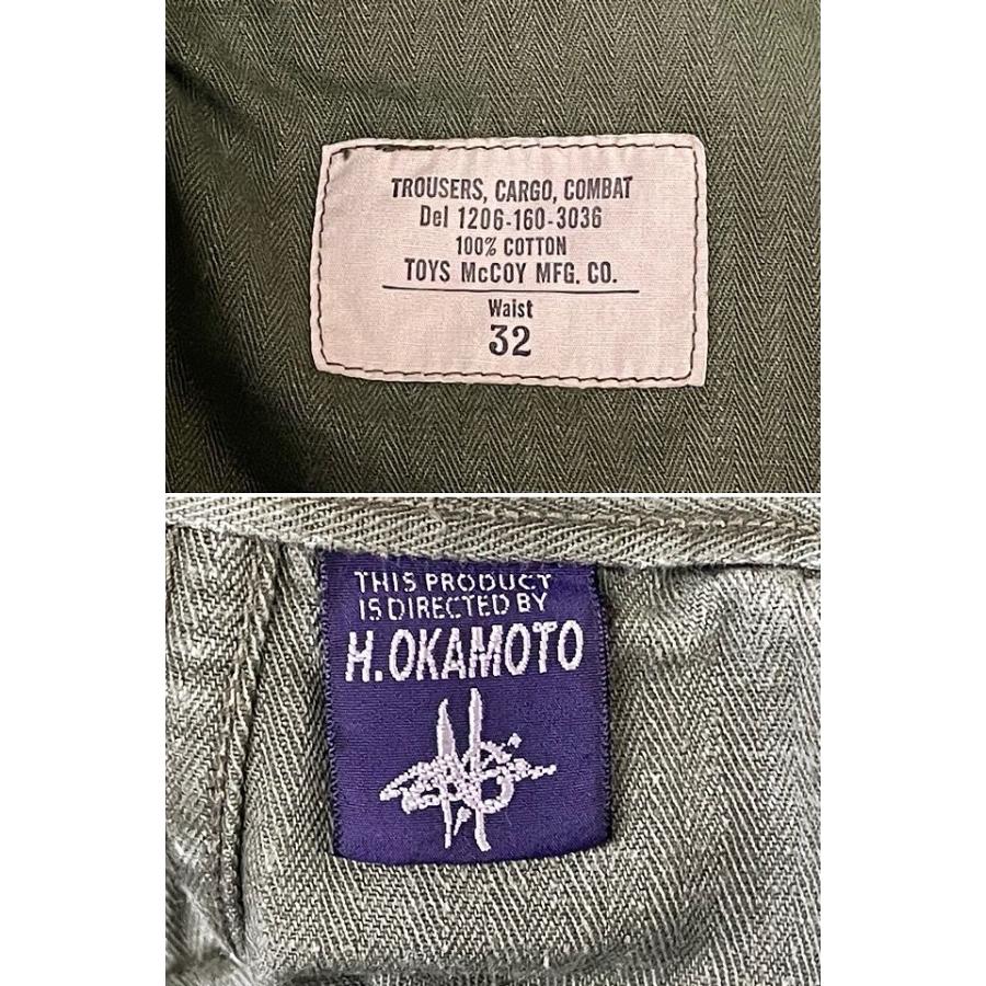 TOYS McCOY（トイズマッコイ） H.OKAMOTO TROUSERS CARGO COMBAT 1206-160-3036 ...