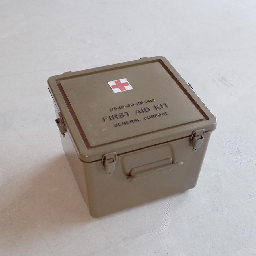 U.S.ARMY First Aid Kit Box アメリカ軍 ファーストエイドキット メディカルボックス :mi0008 ...