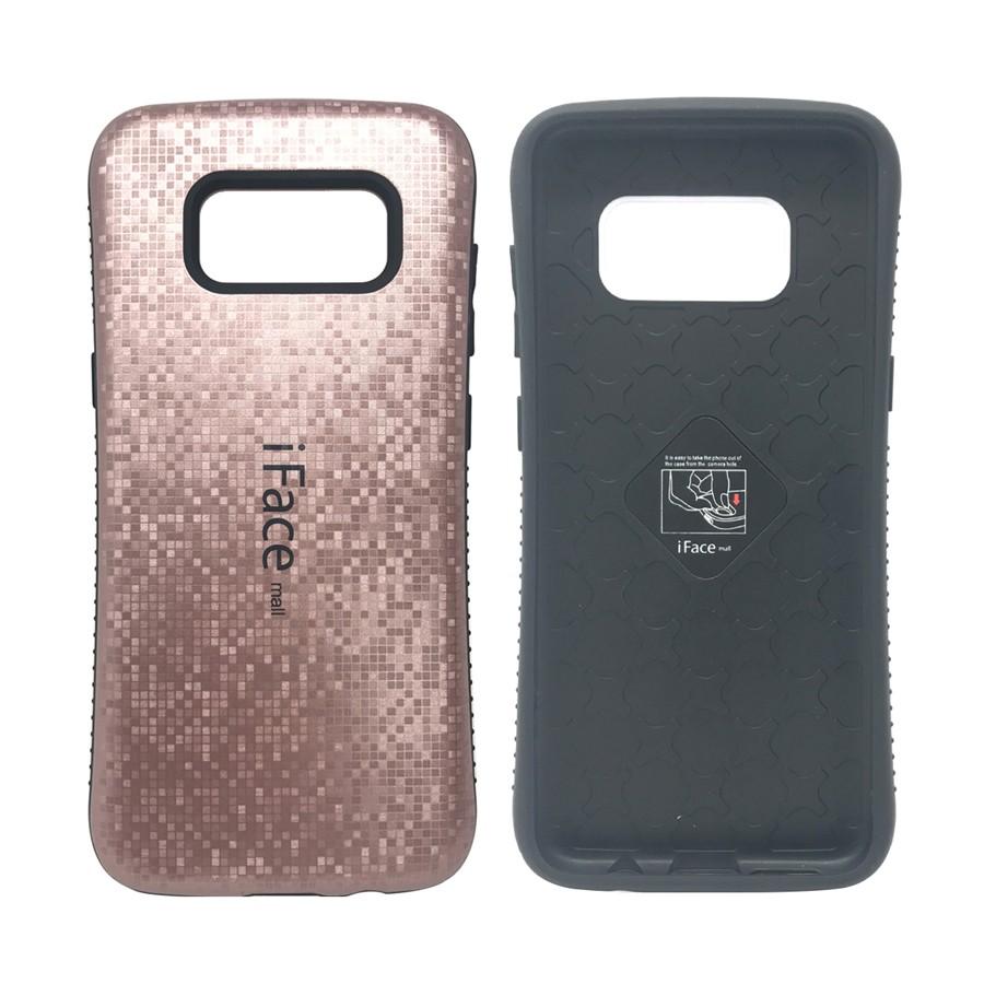 【モザイク版】iFace mall ケース Galaxy S8/S8 Plus ケースカバー人気ハードケース、耐衝撃スマホケースカバーモザイク ...