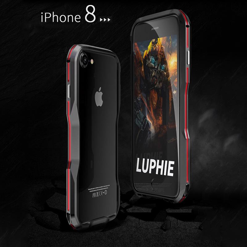 iPhone SE(第3世代・第2世代)/7/8 バンパーフレーム & 2.5D強化ガラスフィルム セット SE2 SE3 iPhone7 iPhone8 ケース アルミ ストラップホール ...