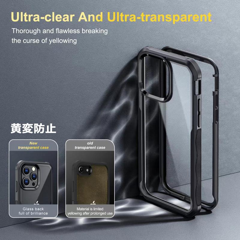 iPhone14 iPhone14Plus iPhone14Pro iPhone14ProMax ケース 両面ガラス 透明9Hガラス TPUバンパー 背面透明9Hガラス カバー アイフォン14 ...