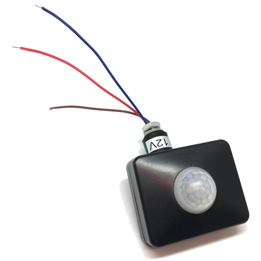 PIR 赤外線 簡易配線図付 人感センサースイッチ モジュール DC3V-18V対応 感度調節 ツマミ付 光センサーON OFF スイッチ付 モーションセンサースイッチ : ハイバリュー ...