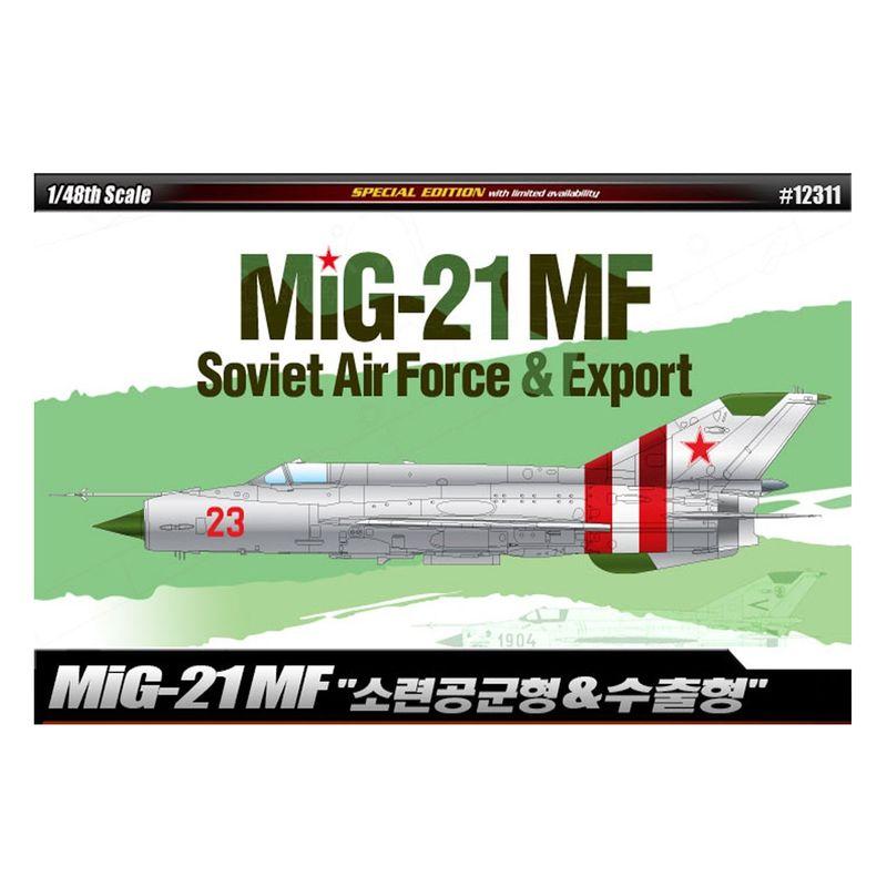 Academy MIG-21ソ連空軍型＆輸出型 20/5000 MIG-21 Soviet Air Force & Export 1/48 ...