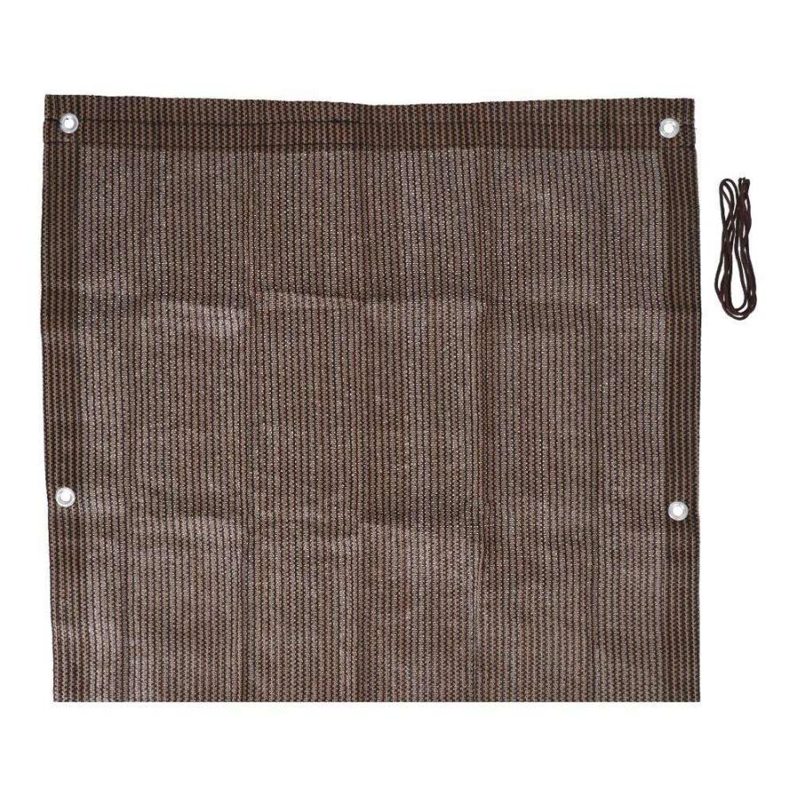 LIFELEX コーナンオリジナル 小窓オーニングDBR 75×90cm／目かくし 日よけ UVカット率約85% 遮光率約80% ダークブラウン ライフレックス : ヒロセ ネットショップ ...