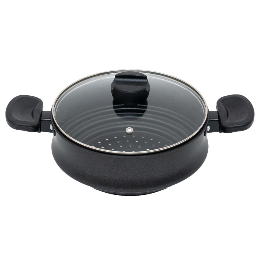 LIFELEX コーナンオリジナル 兼用蒸し器16ー20 KHK05-6732／直火 IH おいしい ヘルシー 料理 蒸し料理 3サイズ対応 ライフレックス : ヒロセ ネットショップ ...