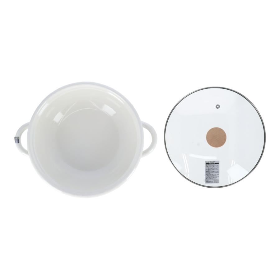 コーナンオリジナル IH対応ホーロー卓上鍋 23cm KHM05-7814 / 直火IH (約)：径23×高14cm （約）：1.5L : 060203114522831477814 ...