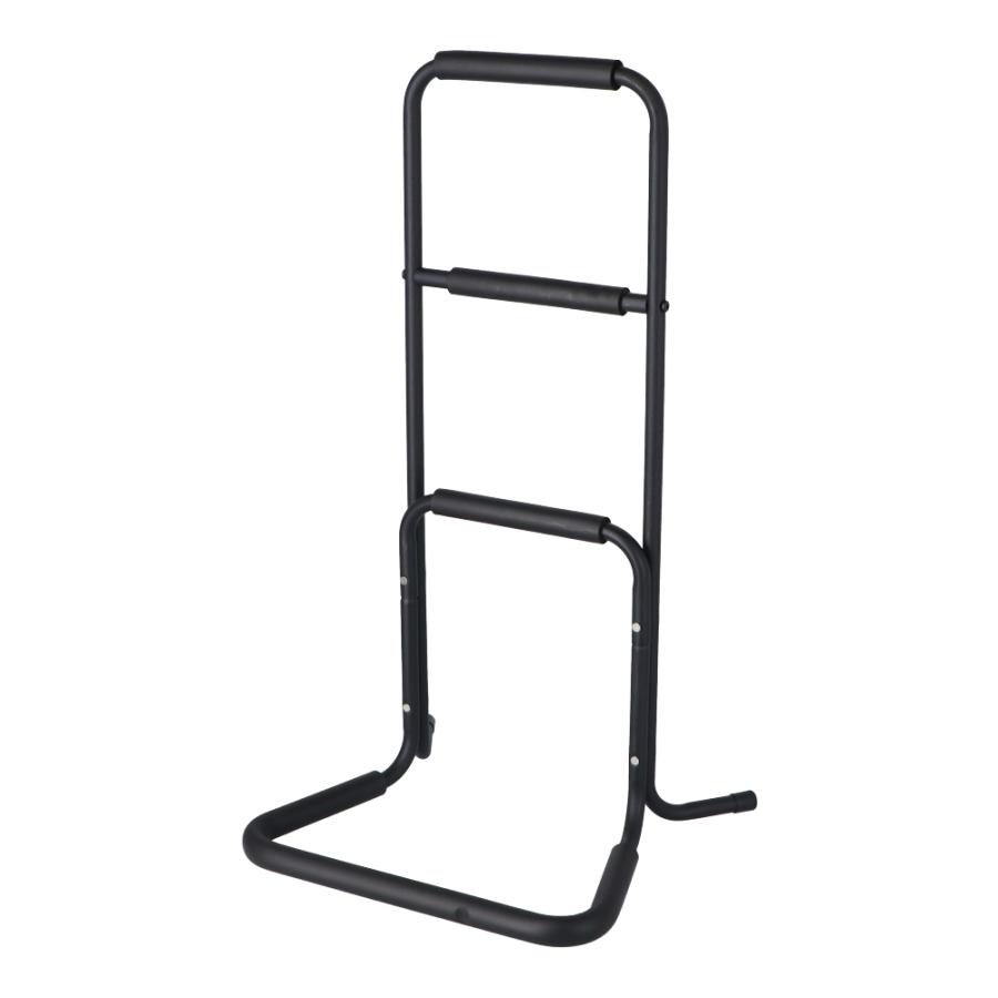 LIFELEX コーナンオリジナル サポートスタンド BK BIN18-2145／丈夫 スチール製 立ち上がり 立ちあがり ライフレックス : ヒロセ ネットショップ - 通販 - Yahoo ...