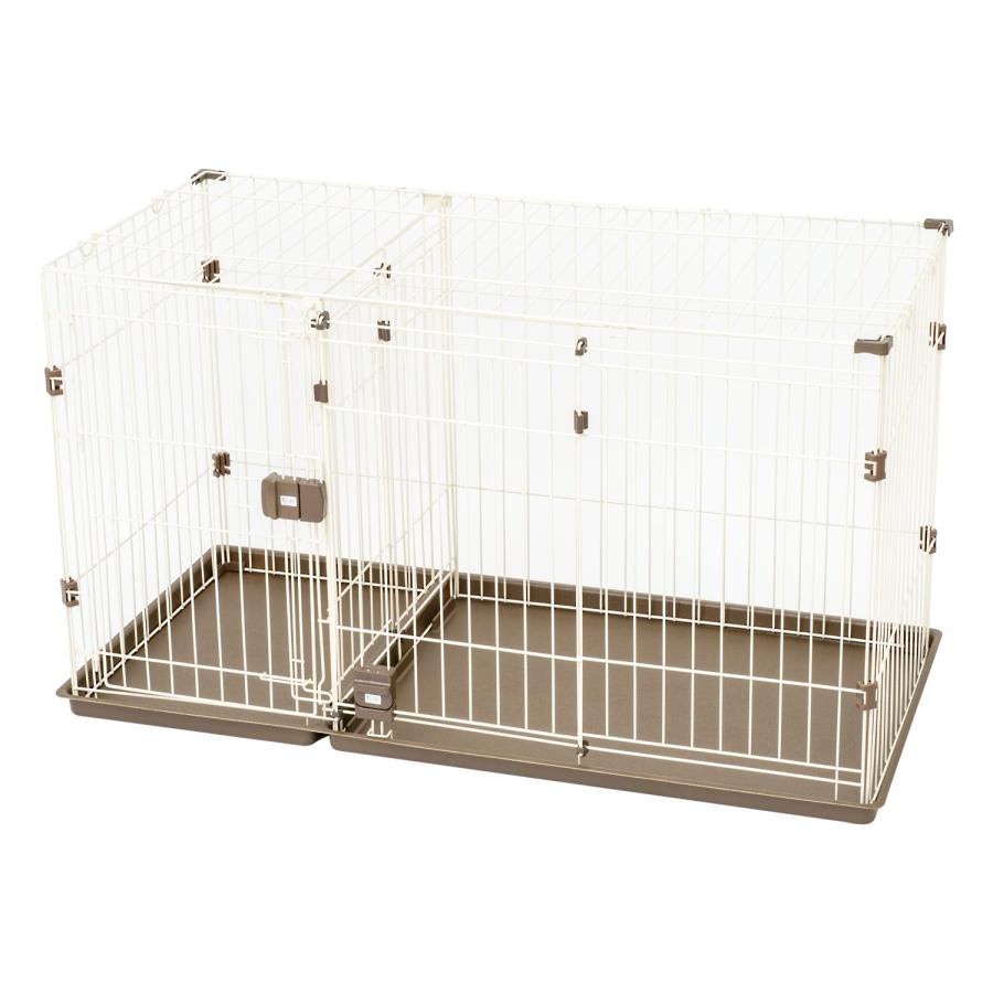 LIFELEX コーナンオリジナル 2ルームサークル／居住スペース トイレスペース 2部屋 お手入れ簡単 トイレトレーニング お留守番 ライフレックス : ヒロセ ネットショップ - 通販 ...