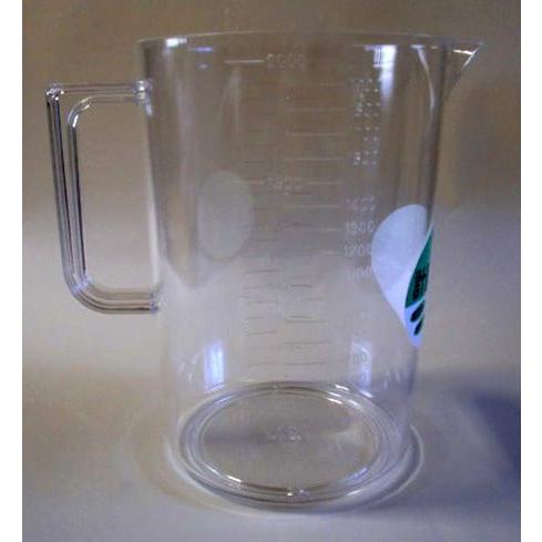 日本製 アクリル 計量カップ 2000cc 623A : ひかり厨房 - 通販 - Yahoo!ショッピング