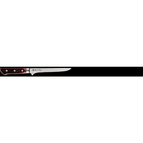 玉鋼 響十 63層 借り ダマスカス ボーニングナイフ 160mm KP-1119 玉鋼 響十 63層 借り ダマスカス ボーニングナイフ 160mm KP-1119
