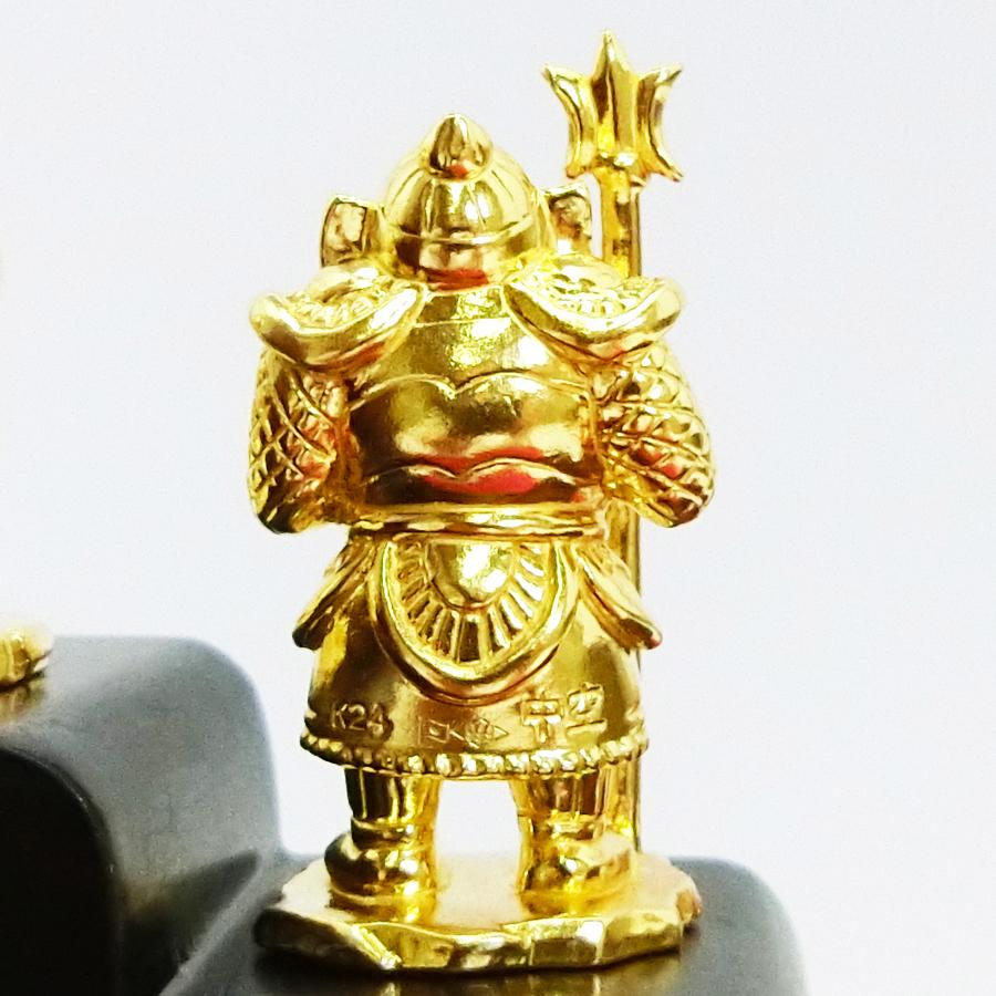 七福神 宝来 Sサイズ｜純金製置物/ガラスケース : HIKARI GALLERYヤフー店 - 通販 - Yahoo!ショッピング