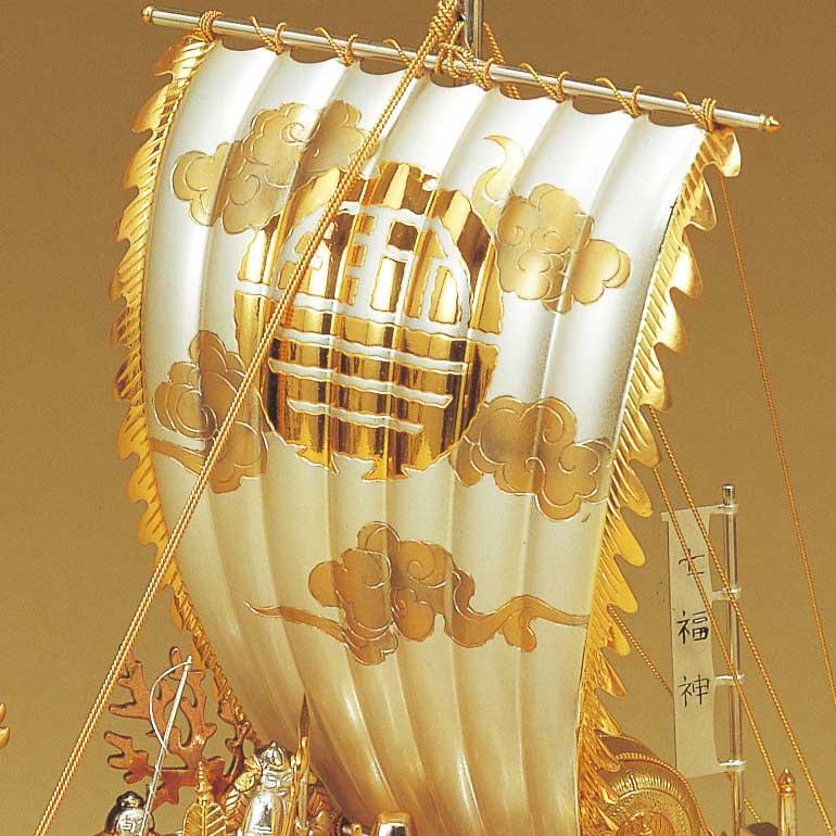 鳳凰宝船 七福神 4号|銀製ガラスケース : HIKARI GALLERYヤフー 鳳凰宝船 七福神 4号|銀製ガラスケース : HIKARI GALLERYヤフー