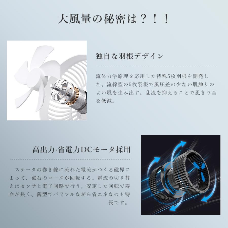 【12800mAhバッテリー ・45時間連続使用】キャンプ 扇風機 充電式扇風機 卓上扇風機 小型 ミニ扇風機 サーキュレーター 無段階風量 ...