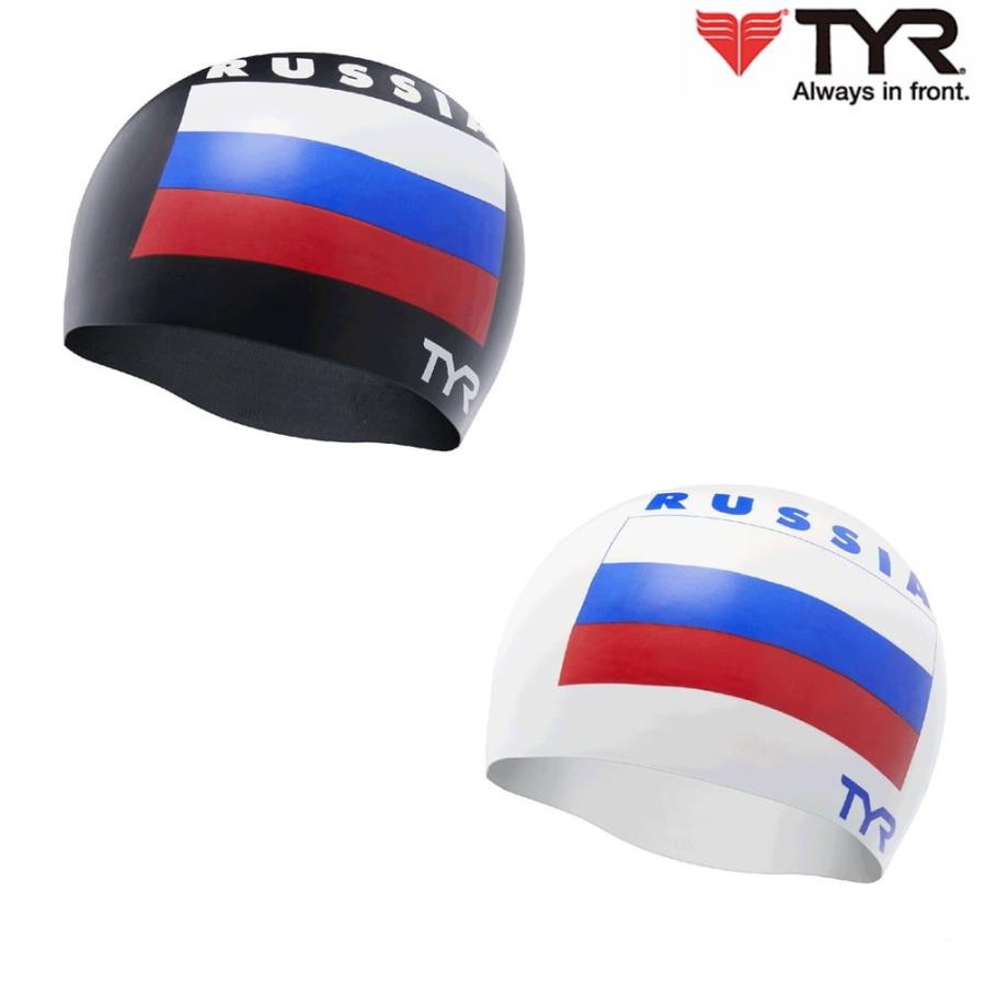 TYR ティア 水泳 シリコンキャップ RUSSIA SILICONE SWIM CAP スイムキャップ 水泳小物 LCSRUS ...