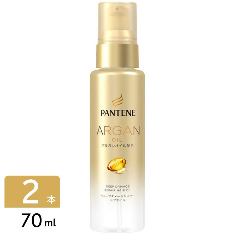 P&G パンテーン ディープダメージリペアー トリートメント ヘアオイル 70ml 2個セット : ひかりTVショッピングYahoo!店 - 通販 - Yahoo!ショッピング