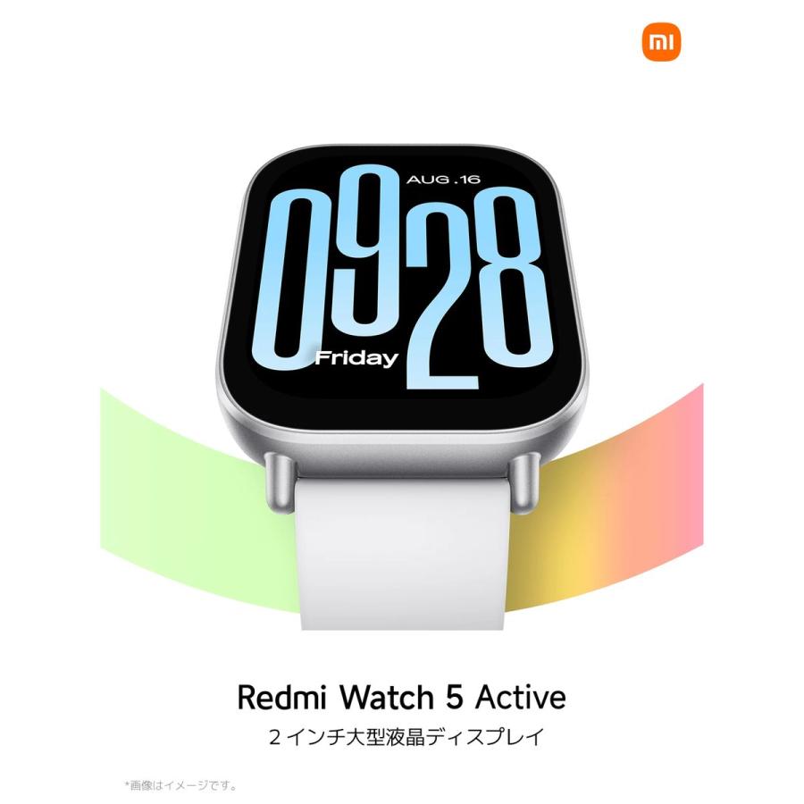 Xiaomi Redmi Watch 5 Active Midnight Black BHR8784GL : ひかりTVショッピングYahoo!店 - 通販 - Yahoo!ショッピング