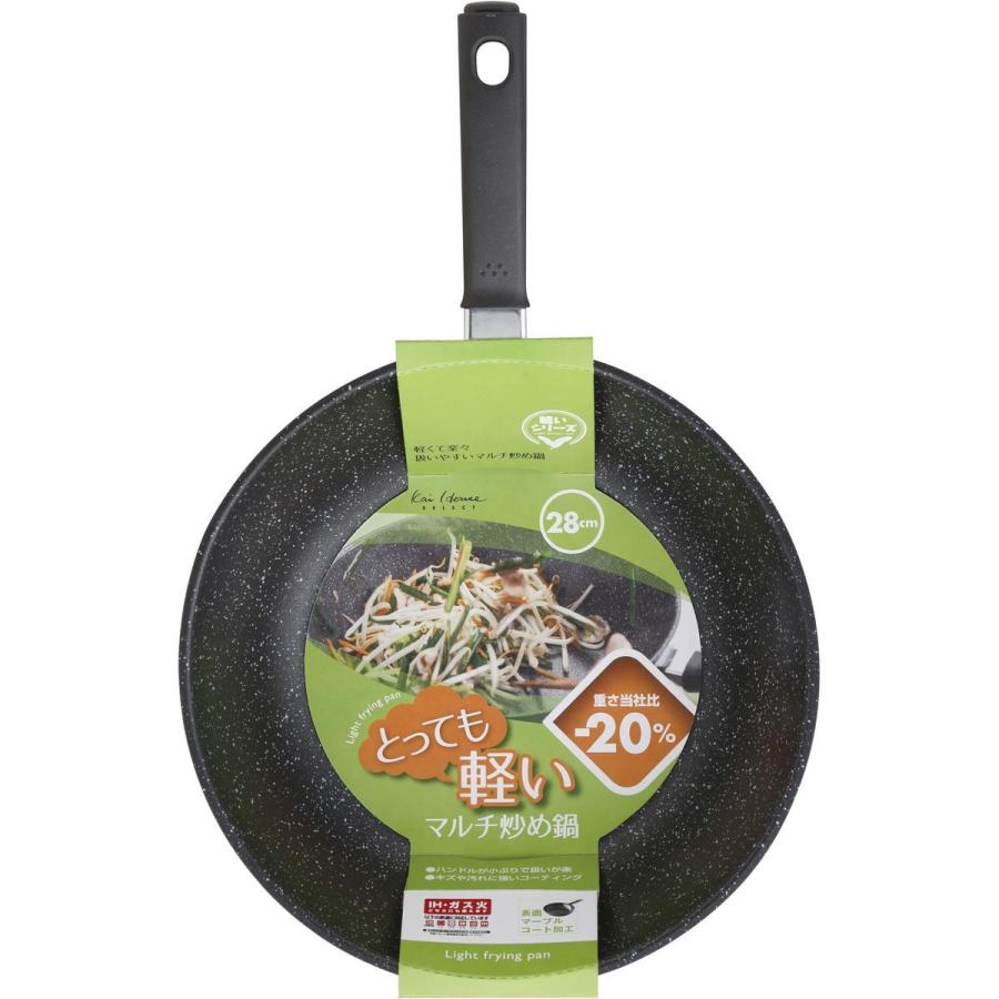 貝印 KAI 炒め鍋 Kai House Select 軽量 高熱効率 28cm IH対応 000DW5634 : ひかりTVショッピングYahoo!店 - 通販 - Yahoo!ショッピング