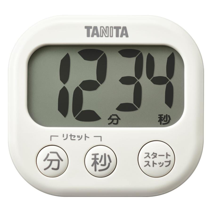 TANITA タニタ 抗菌デカ見エタイマー アイボリー TD-429-IV : ひかりTVショッピングYahoo!店 - 通販 - Yahoo!ショッピング