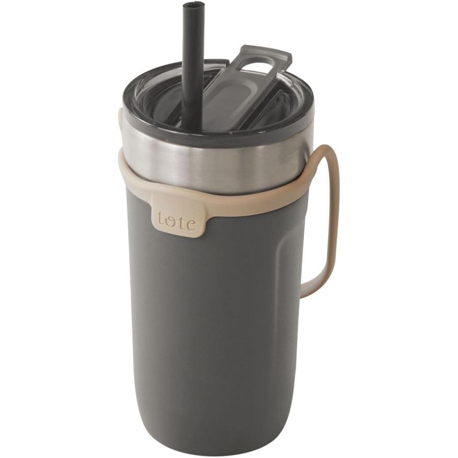 和平フレイズ ストラップ付 ストロー タンブラー トート 520ml 3WAY チャコール 水筒 持ち運び RH-1759 : ひかりTVショッピングYahoo!店 - 通販 - Yahoo ...