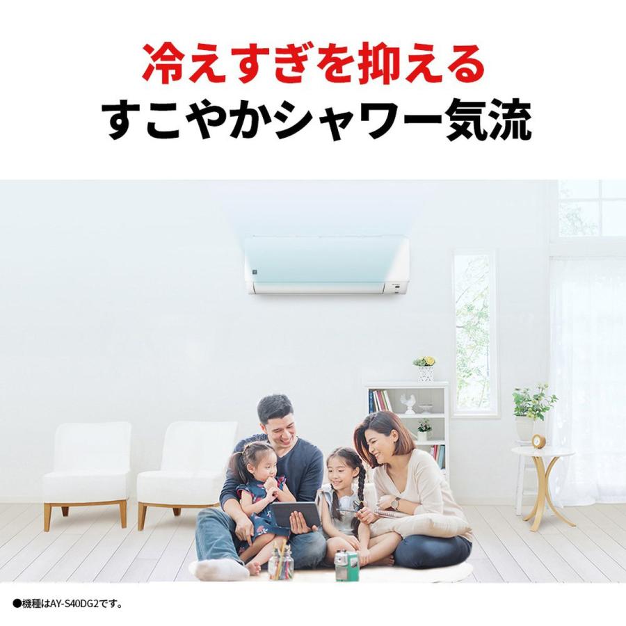 SHARP（シャープ） エアコン DGシリーズ プラズマクラスター7000 主に6畳用/100V AYS22DG【大型商品（設置工事可）】 AY-S22DG-W : ひかりTVショッピング ...