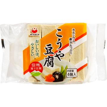 みすず こうや豆腐 4個 ポリ 66G x 10 : ひかりTVショッピングYahoo!店 - 通販 - Yahoo!ショッピング