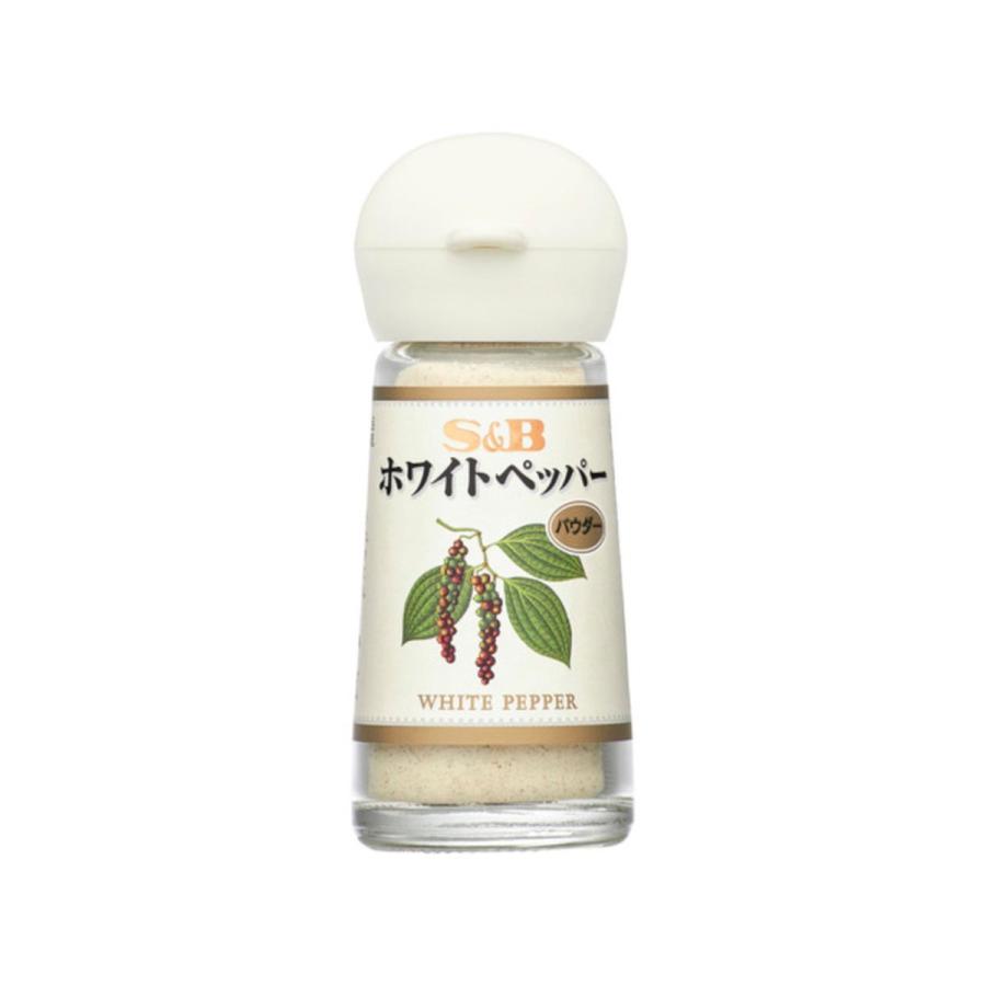【5個入り】S＆B ホワイトペッパー パウダー 15g : ひかりTVショッピングYahoo!店 - 通販 - Yahoo!ショッピング